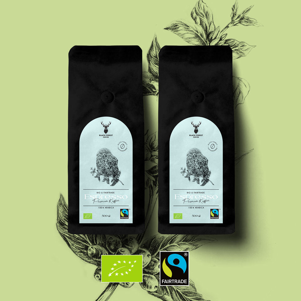 Bio-Fairtrade Espresso Arabica ganze Bohne | Qualität aus dem ...